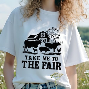 Take Me to the Fair SVG, County Fair Week Svg, Barn Life Svg, Livestock ...