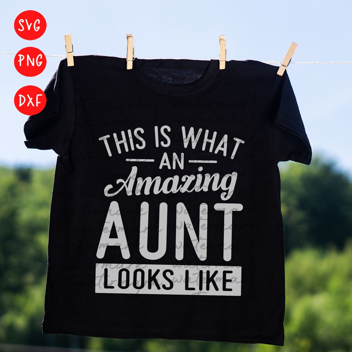 Amazing Aunt SVG, Auntie PNG, Digital Download - Etsy