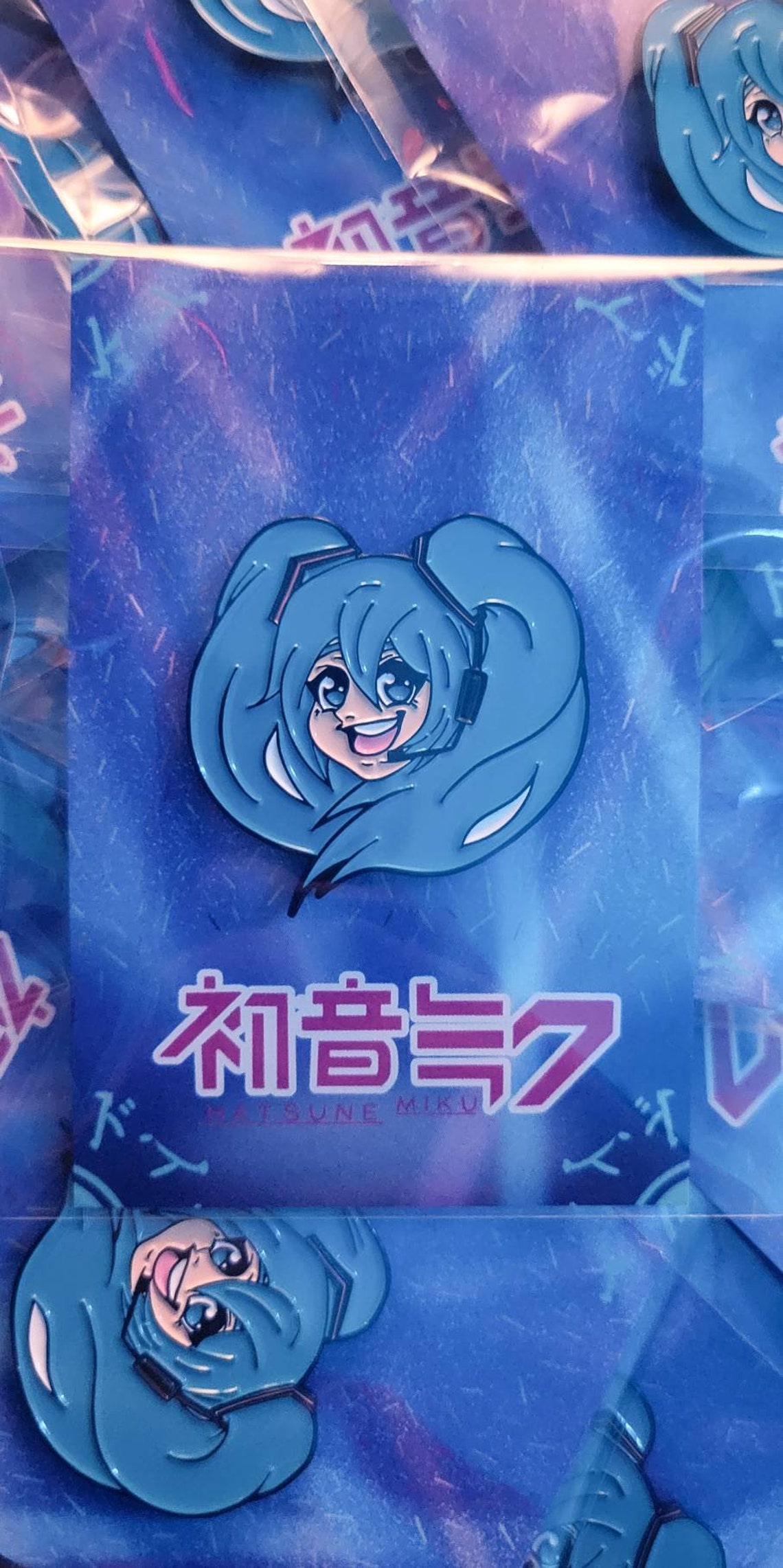 Hatsune Miku Enamel Pin Etsy 