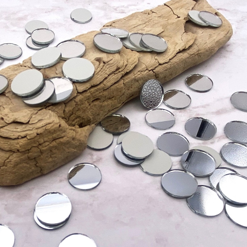 12 Mm Round Mirror - Etsy