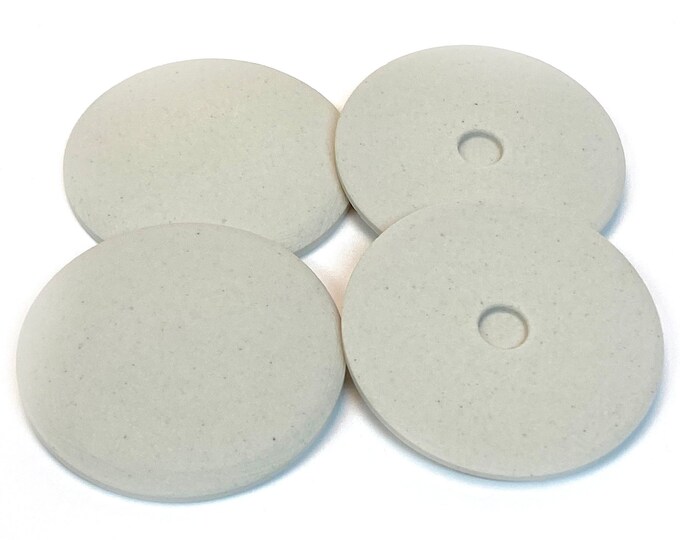 Blank Ceramic Disc: 1-5/8" Round Bisque (lot of 10) - Etsy