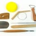 Potter's Tool Kit for Beginners: 8 Pieces for Cutting, Slicing, Shaping ...