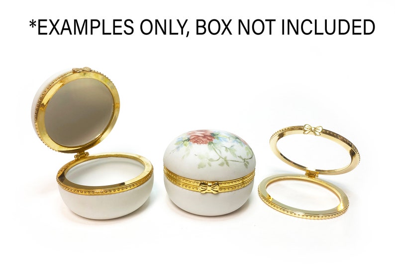 Circular Hinge for Round Boxes 2-1/4 Diameter: Gold - Etsy