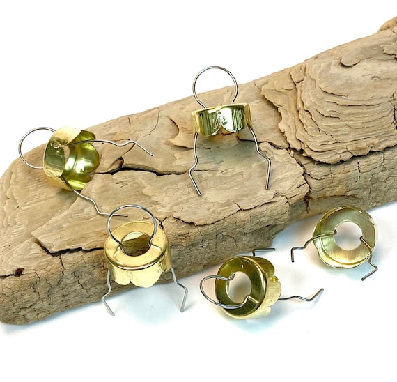 Bright Gold Ornament Caps 1/2 Diameter: Traditional | Etsy