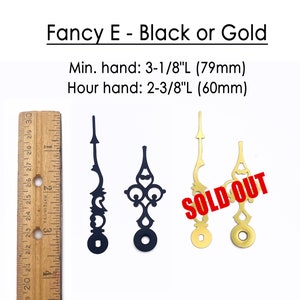 Clock Parts Replacement Kit - Takane Quartz Movement With Hour & Minute ...