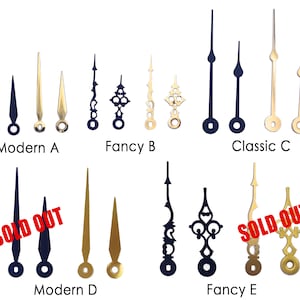 Clock Parts Replacement Kit Takane Quartz Movement With Hour, Minute ...