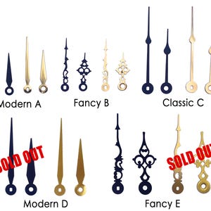 Clock Parts Replacement Kit - Takane Quartz Movement With Hour, Minute ...