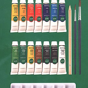 Deluxe Acrylic Art Set, 20 Pieces: REEVES Acrylic Paints for Every ...