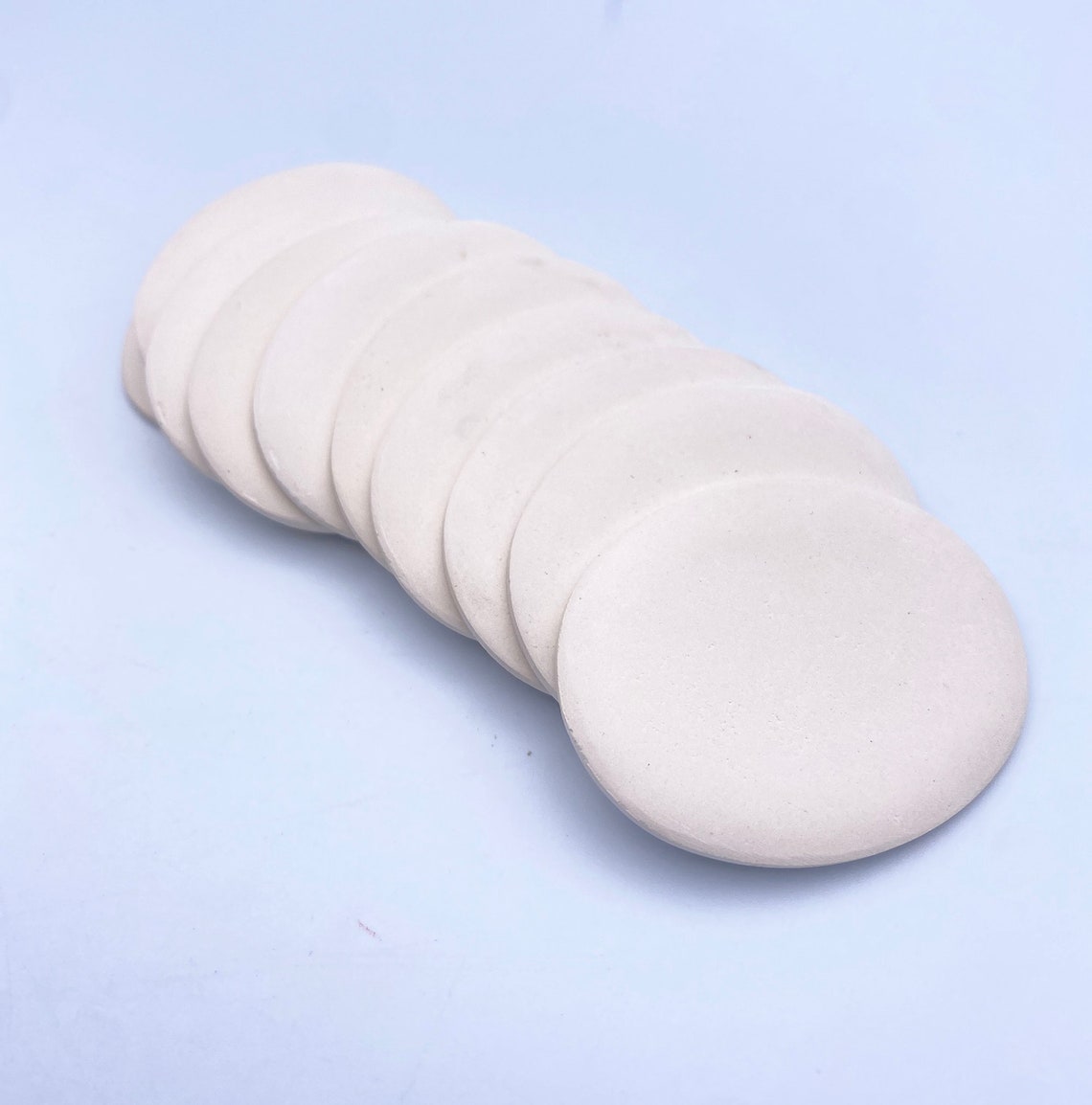 Blank Porcelain Insert: 2-1/8" Oval Bisque Unglazed (lot of 10) - Etsy