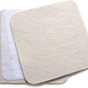 Microfleur Max 9"x9" Fill-pack for Microwave Flower Press: Wool Felt Pads & Cotton Liners - Etsy