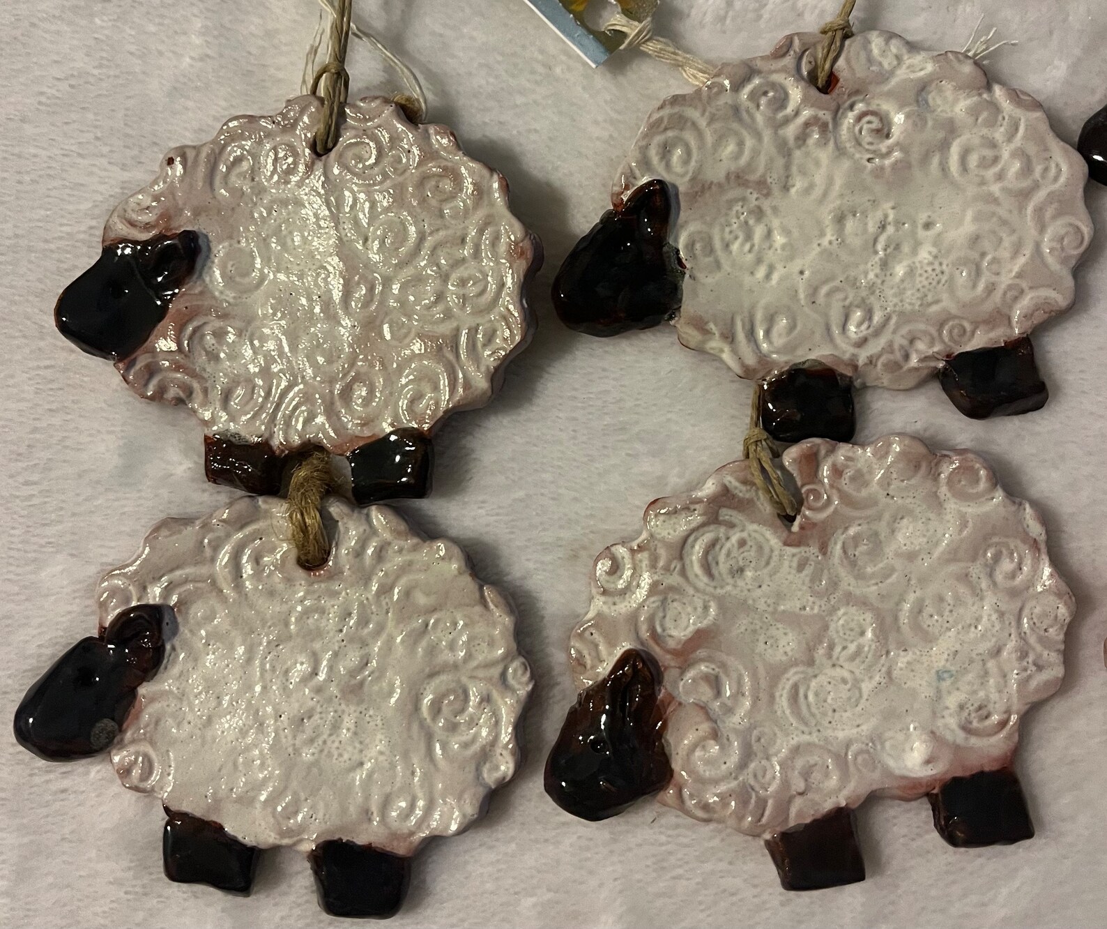 Ceramic Lamb/sheep Ornament - Etsy
