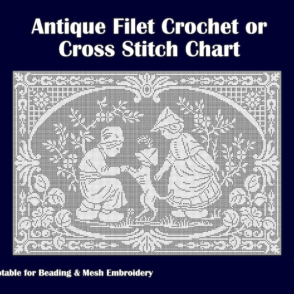 Filet Crochet - Etsy