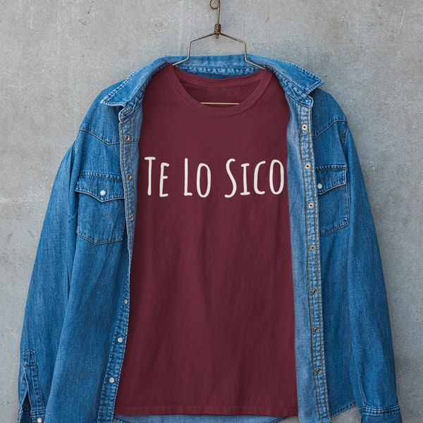 Te Lo Sico - Etsy