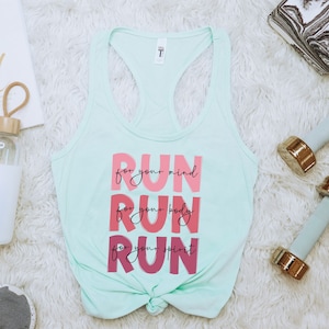 Running Tanktop for Runner Gift for Running Partner Tanktop for Runner ...