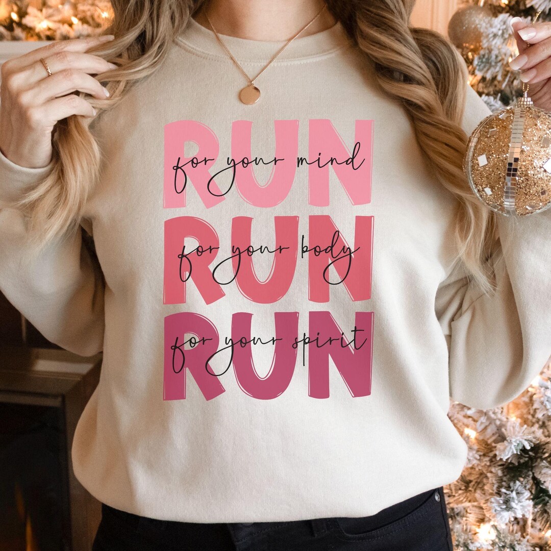 Running Sweatshirt for Runner Running Mama Sweatshirt Running Crewneck ...