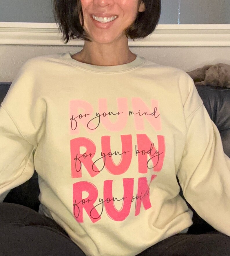 Running Sweatshirt for Runner Running Mama Sweatshirt Running Crewneck ...