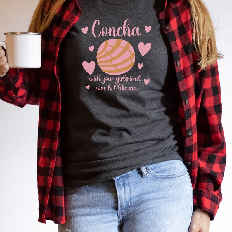 Concha Shirt With Pan Dulce Tshirt With Mexican Sweetbread - Etsy