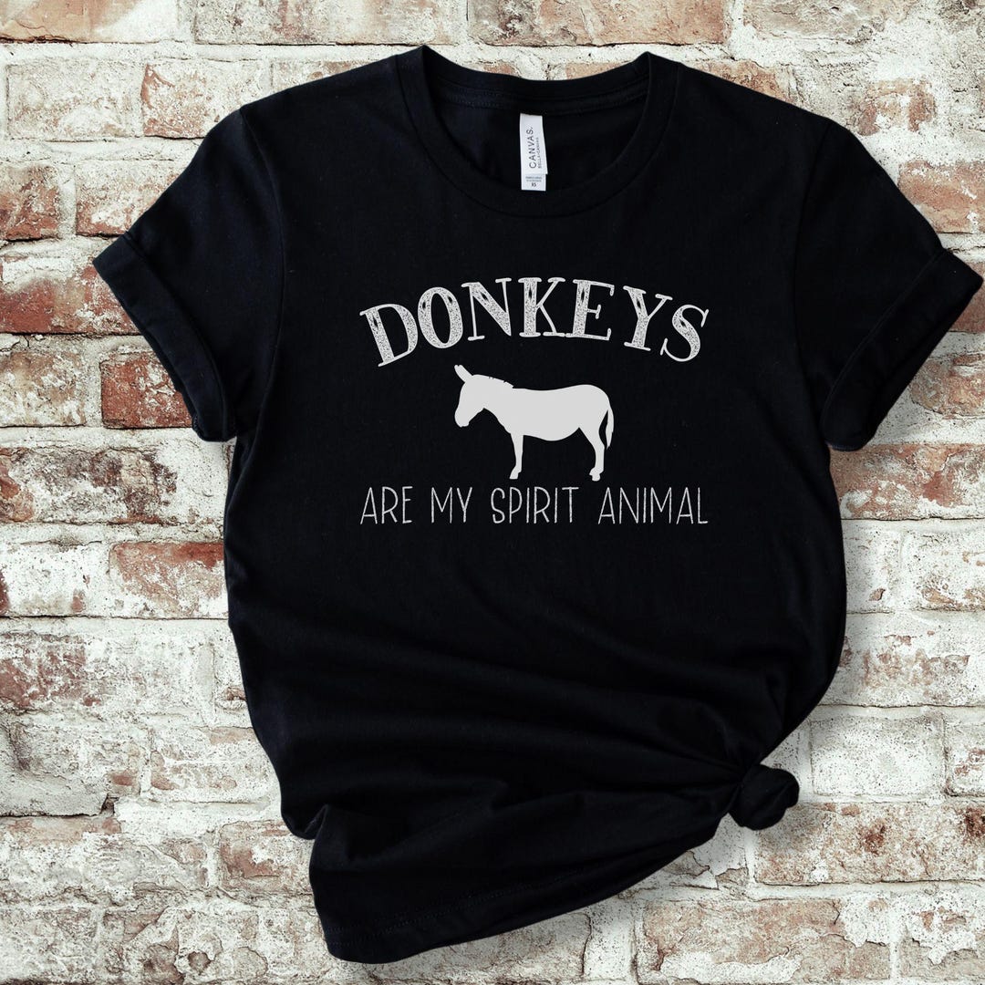Donkey T-shirt, Funny Donkey Shirt, Donkey Gift, Unisex Donkey Shirt ...