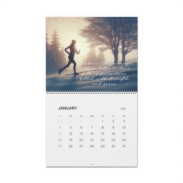 2026 Running Calendar - Etsy