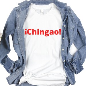 Chingao T-shirt, Mexican Pride, Mexican Shirt, Chicano T-shirt, La Raza ...