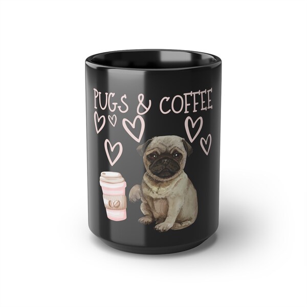 Pug Mugs - Etsy