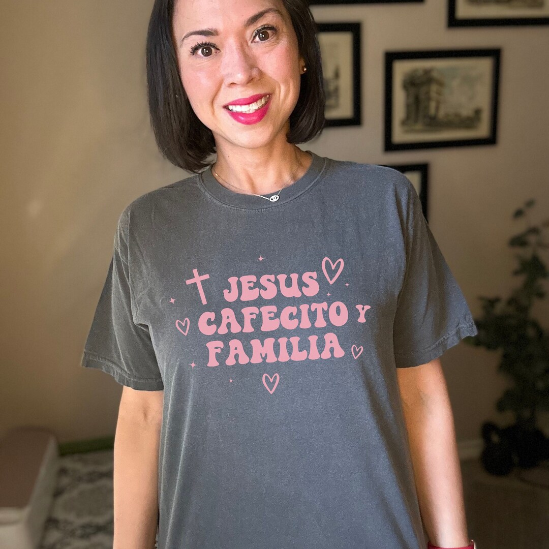 Abuela Shirt Tia Shirt Latina Shirt Cafecito Y Chisme Spanish Shirt ...