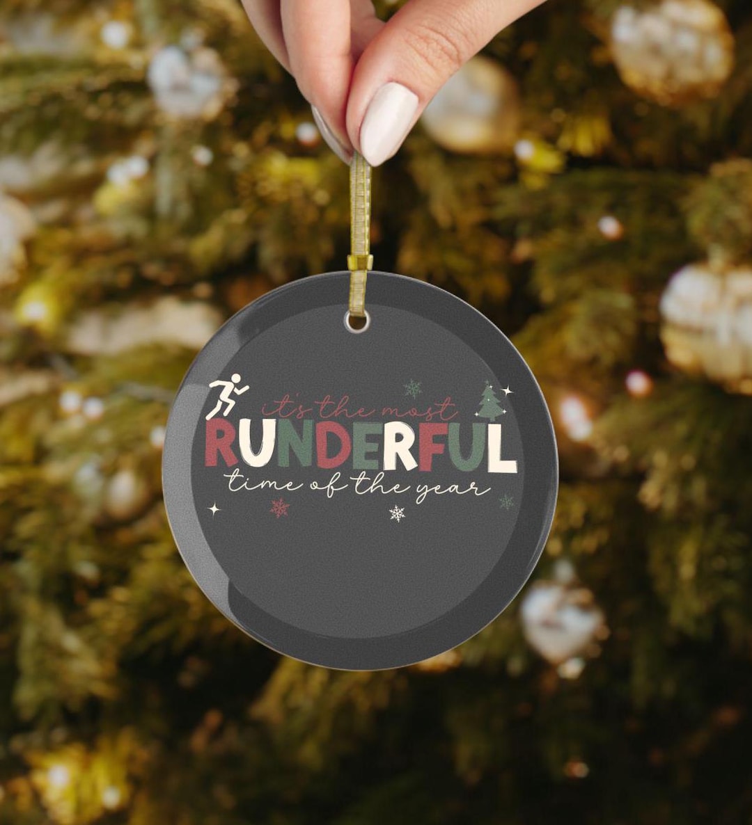 Running Christmas Ornaments, Marathon Runner Christmas Gifts, Runner ...