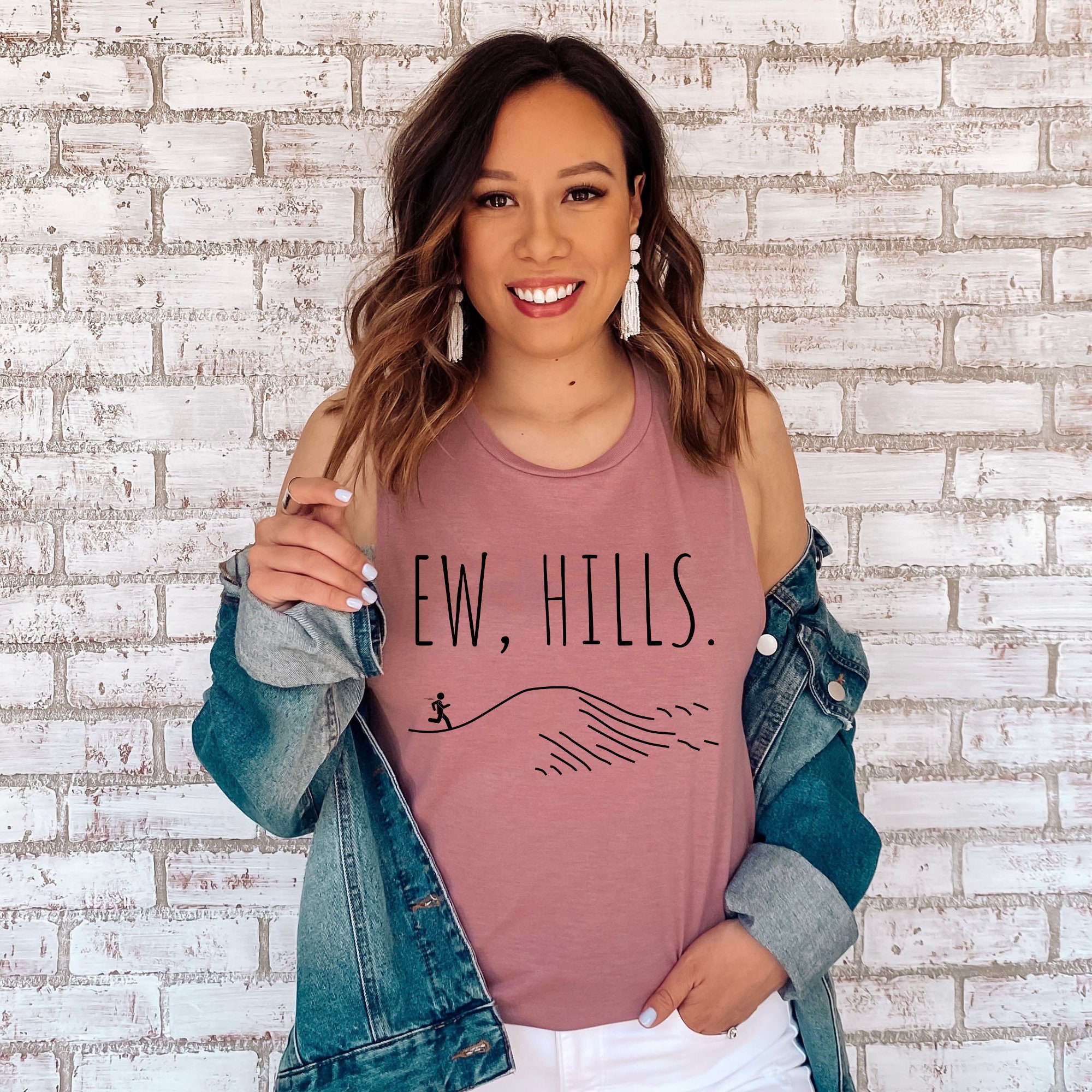 EW Hills Tank Top Hills Tank Top Running Shirt Running - Etsy