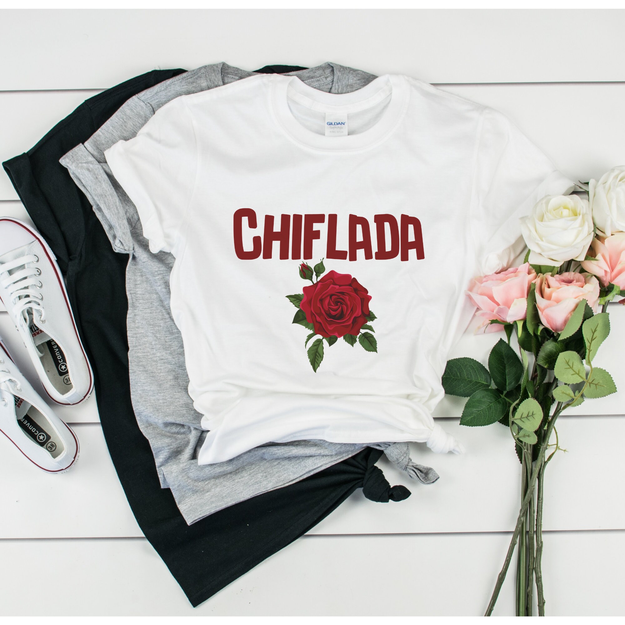 Chiflada T-shirt Hispanic. Heritage T-shirt Latina Shirts - Etsy