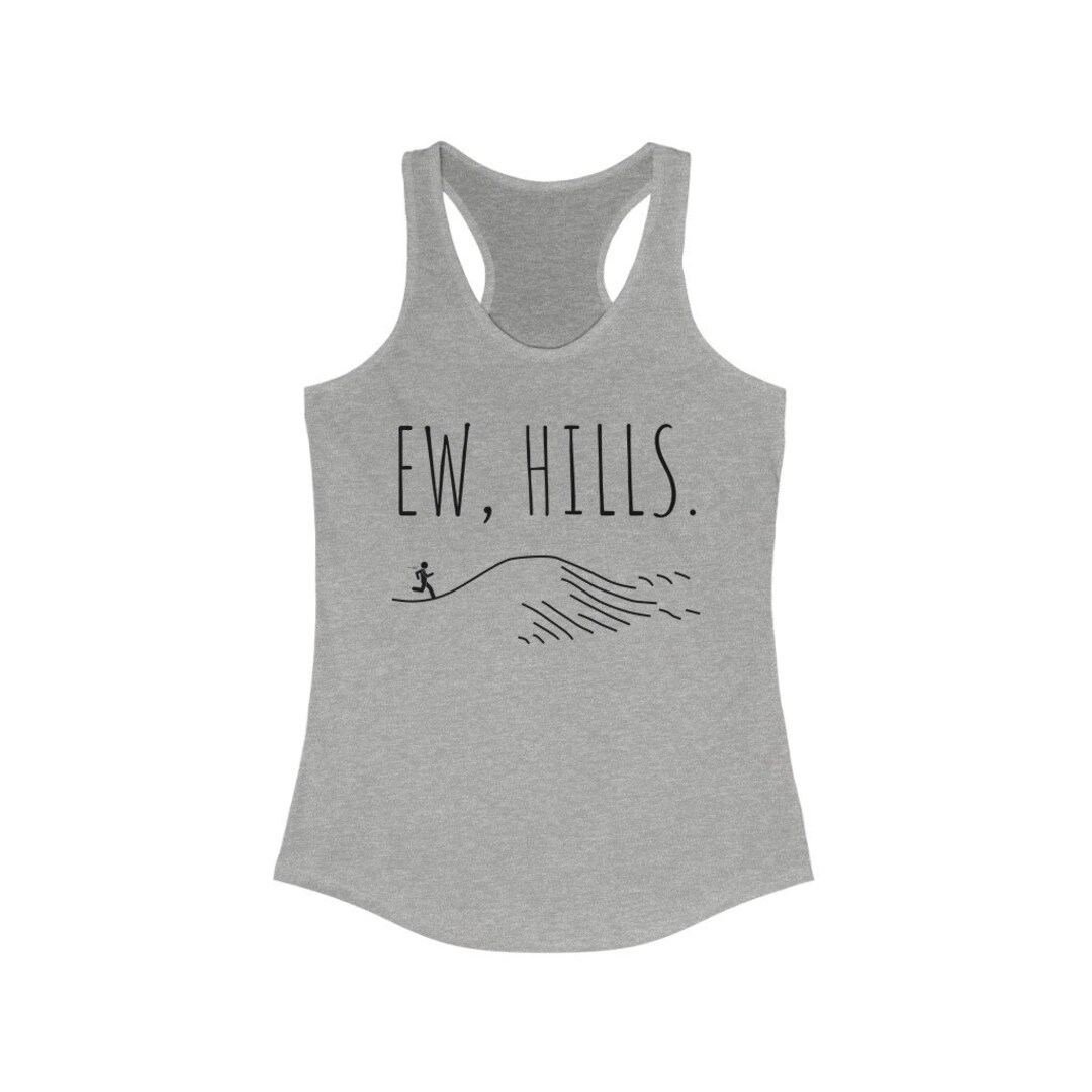 EW, Hills Tank Top, Hills Tank Top, Running Shirt, Running Tank Gift ...