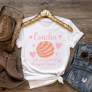 Concha Shirt With Pan Dulce Tshirt With Mexican Sweetbread Tshirt ...