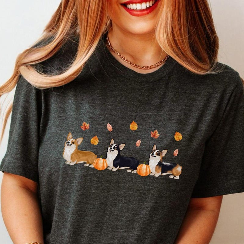 Corgi Shirt - Etsy
