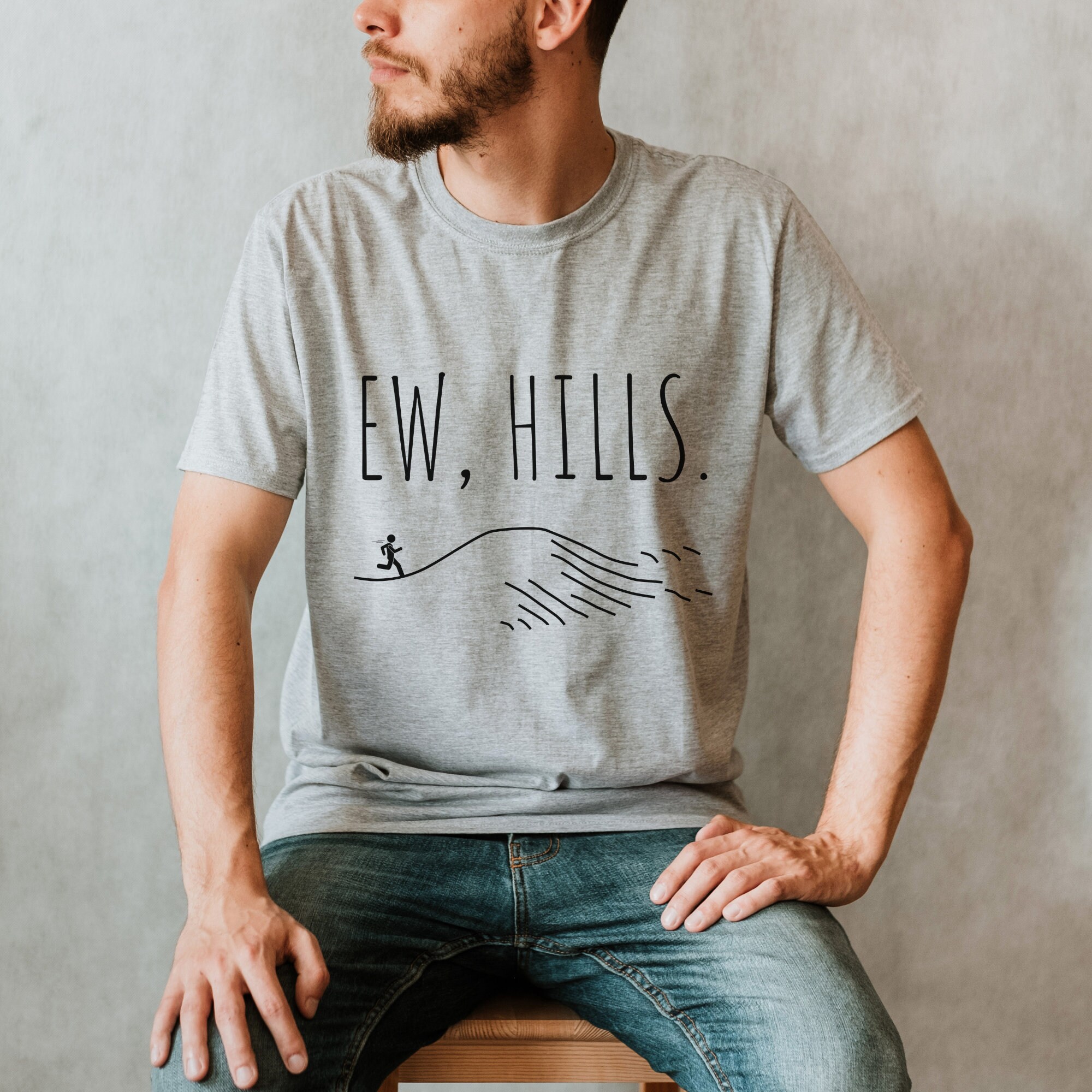 EW Hills T-shirt Hills Tank Top Running Shirt Running - Etsy UK