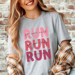 RUNNING Tshirt for Women Running Shirt for Marathon Running Tshirt for ...