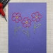 Flowers - Embroidered Braille Card - Etsy