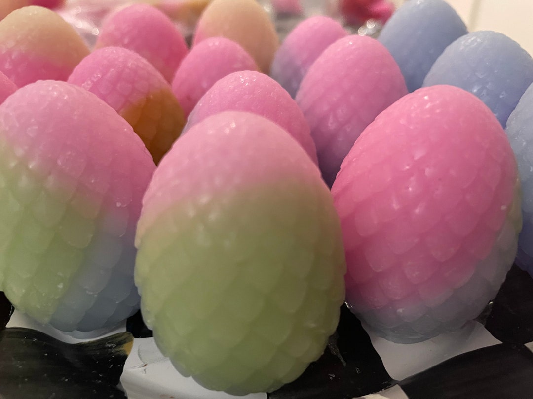 Wax Dragon Eggs X 6 LARGE Salted Caramel, Cinnamon, Treacle Toffee ...