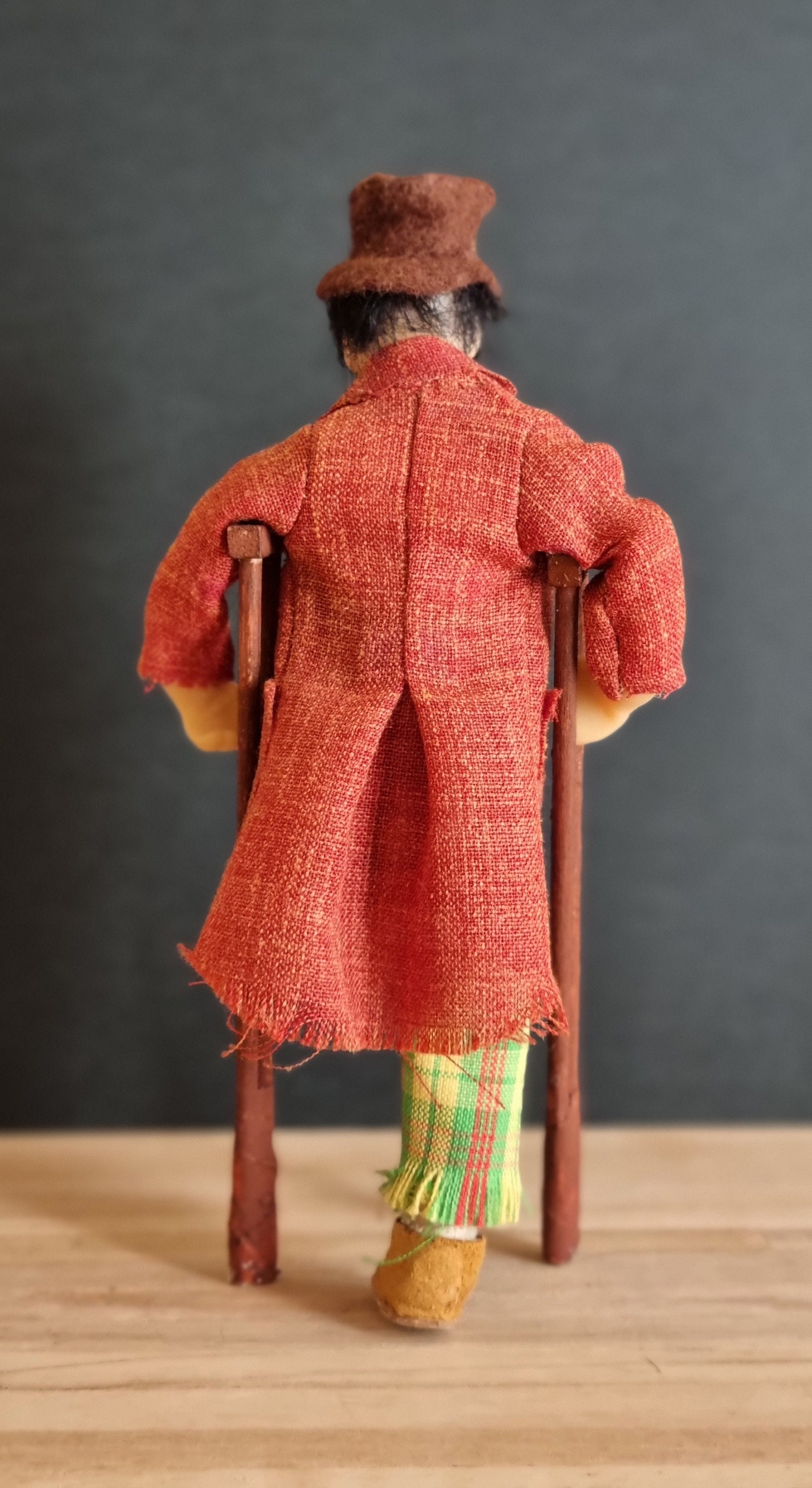 Character Doll Disabled Young Man Dolls House Doll Scale 1:12 - Etsy