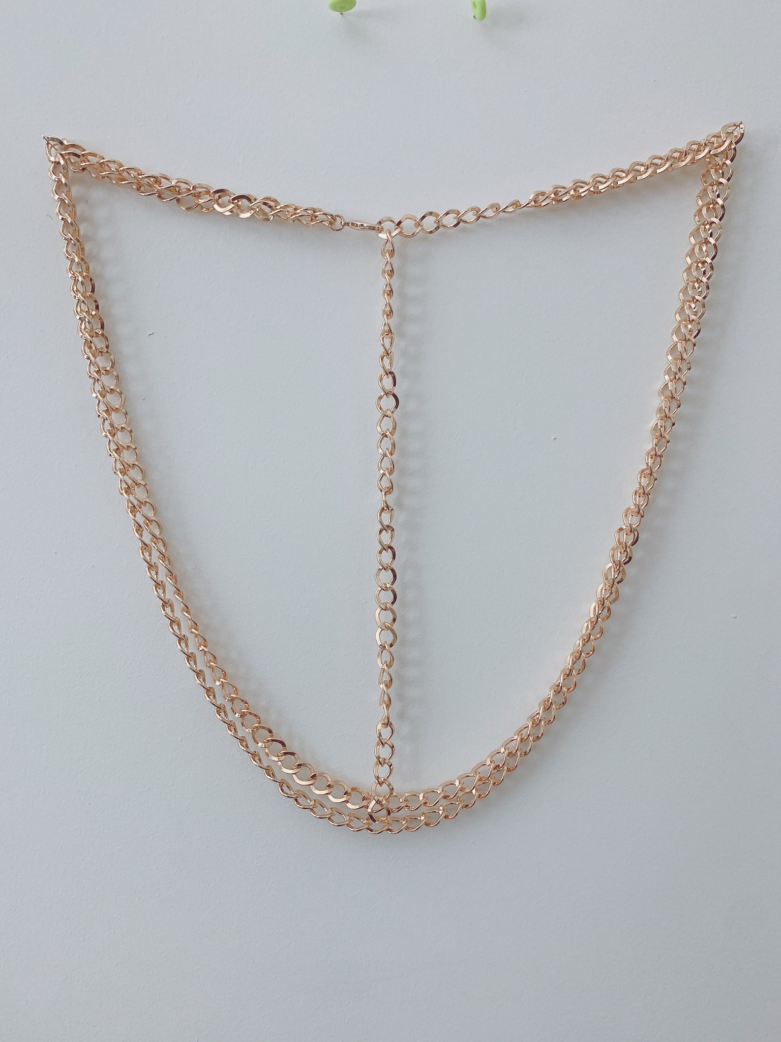 Layered Chain Belt - Etsy