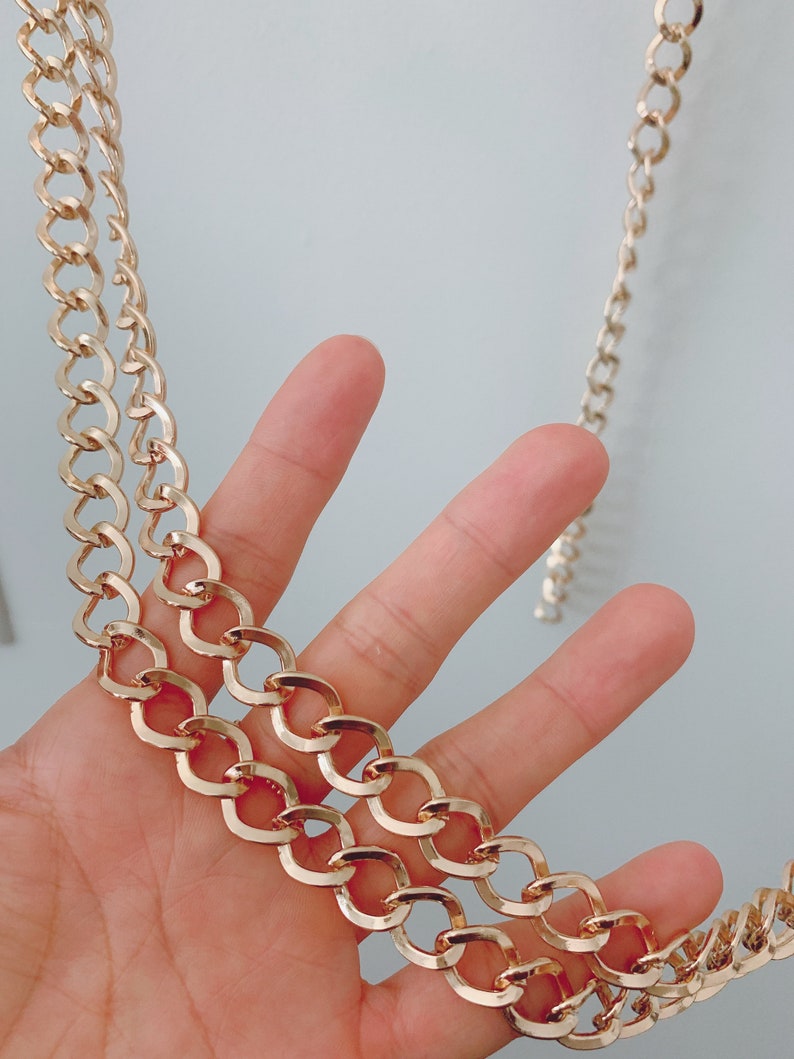 Layered Chain Belt - Etsy