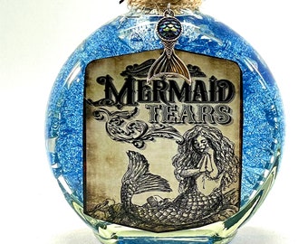 Mermaid Tears Bottle | Etsy