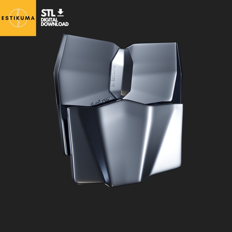 The Mandalorian Chest Plate Armour 3D Model STL digital - Etsy Singapore