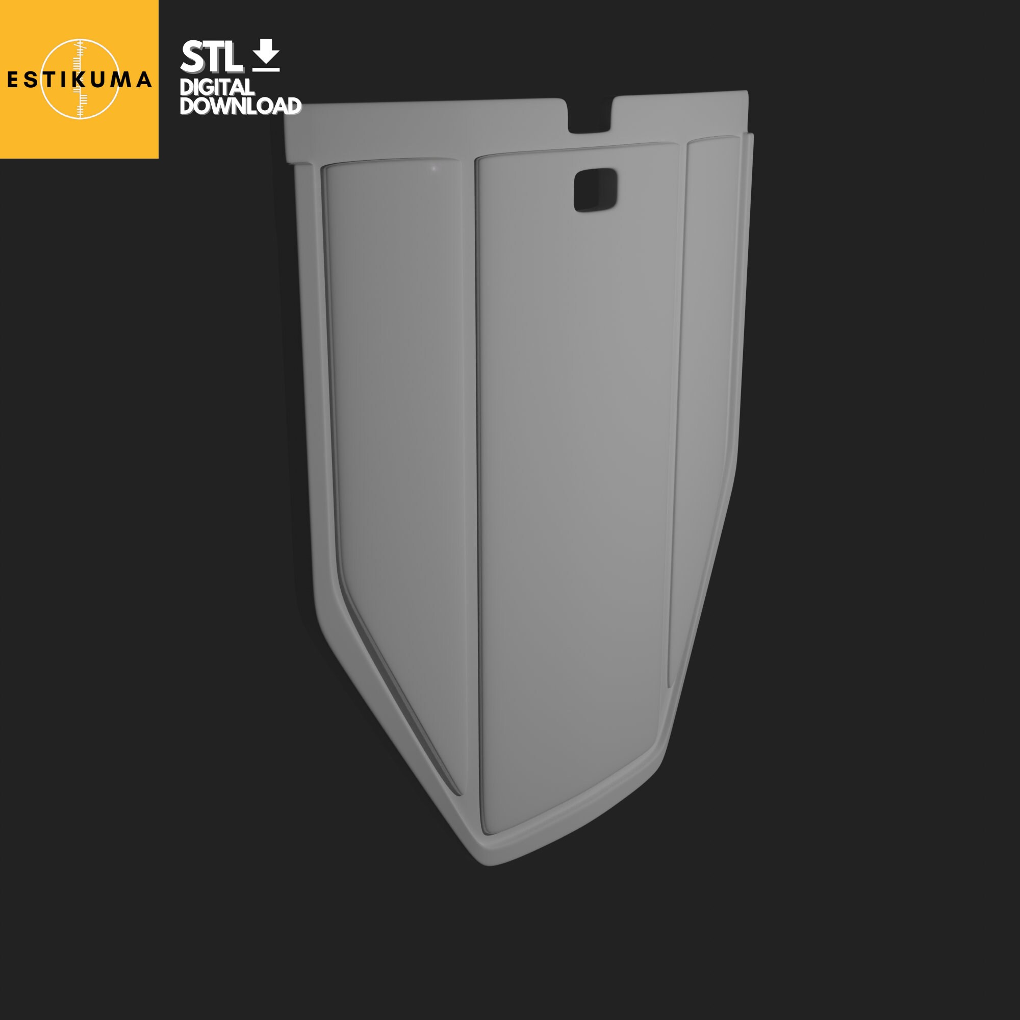 The Mandalorian - Hip Plate Armour - 3D Model - STL (digital Download ...