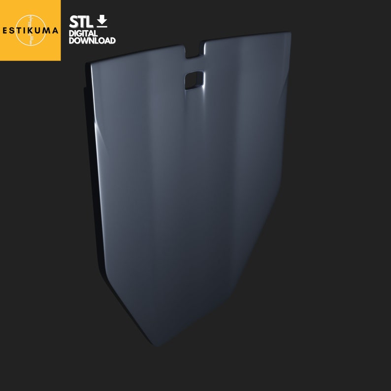 The Mandalorian Hip Plate Armour 3D Model STL digital - Etsy Hong Kong