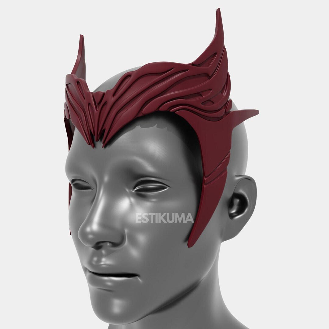 Scarlet Witch Tiara - Wandavision - STL - Etsy