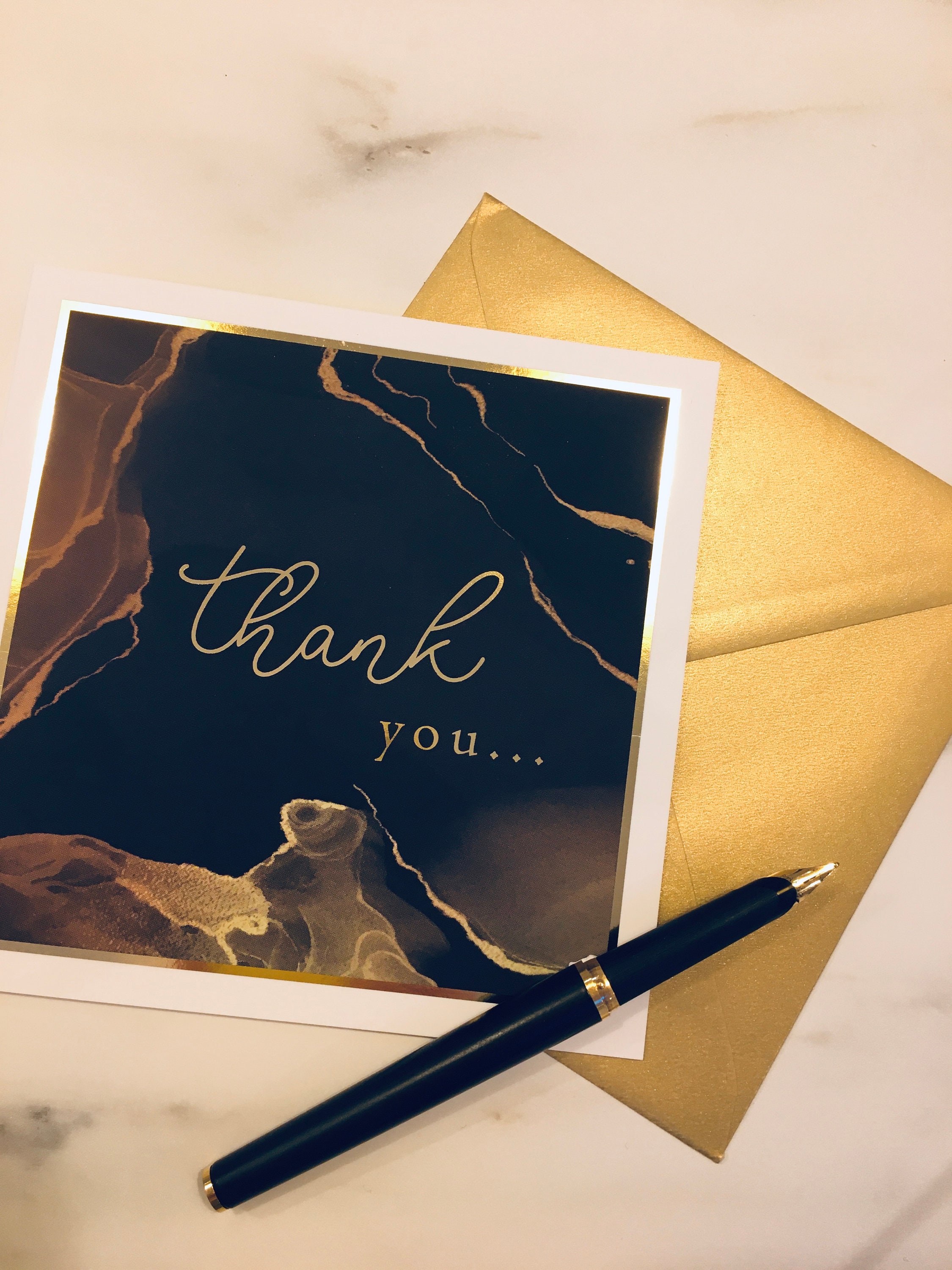 Thank You Greeting Card - Etsy