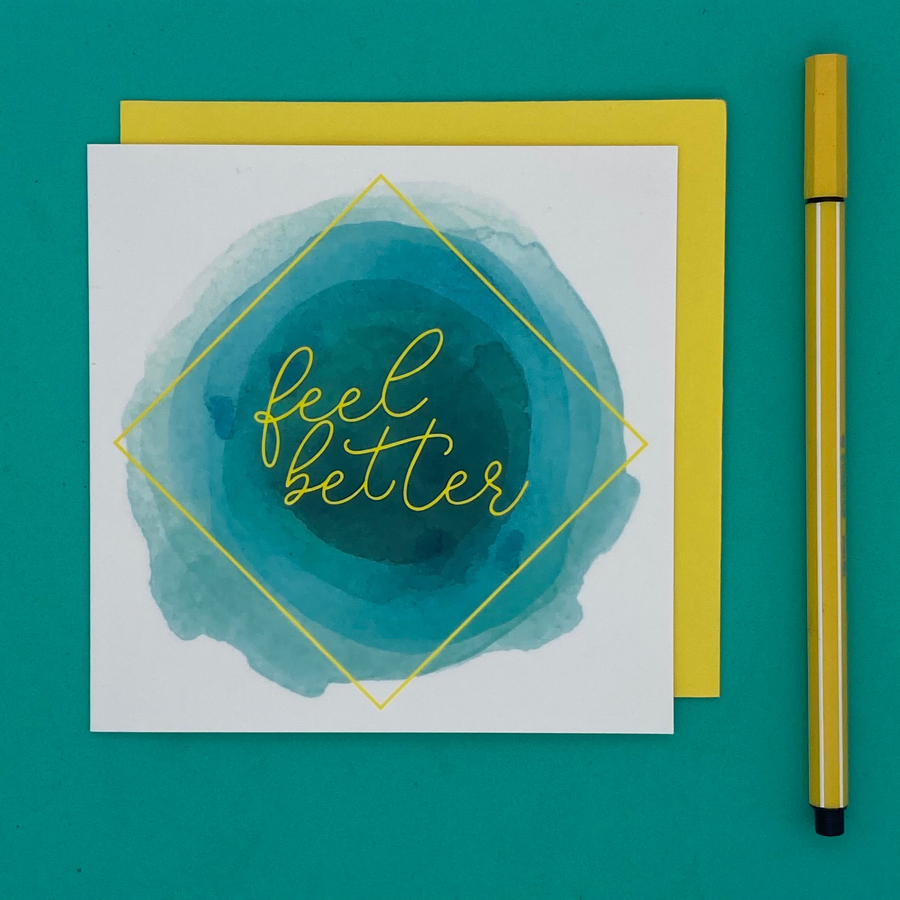 Feel Better Greeting Card - Etsy