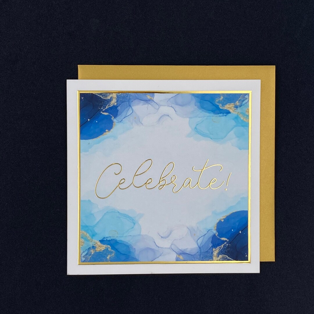 Celebrate Card - Etsy