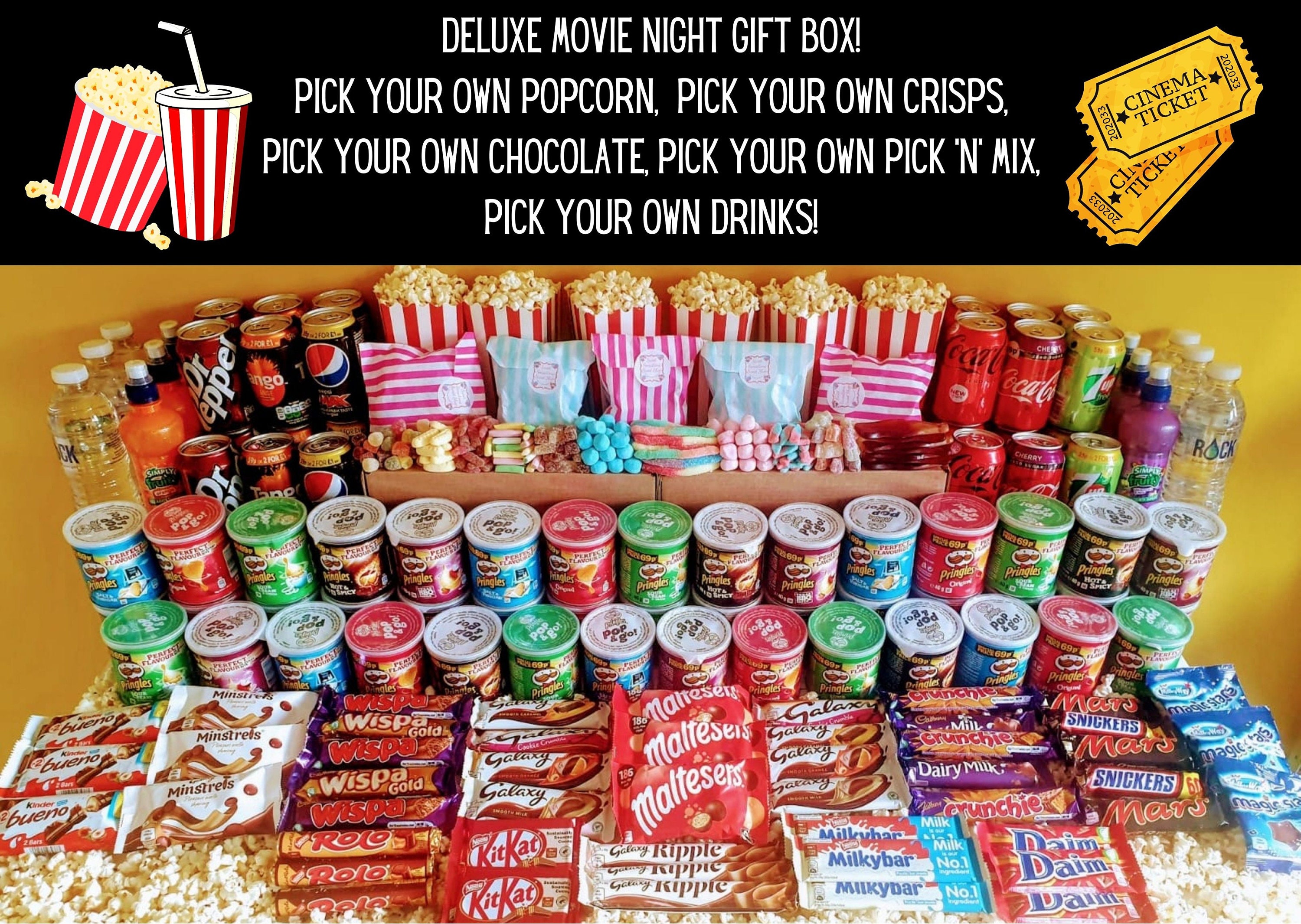 Snacks Drinks And Movies