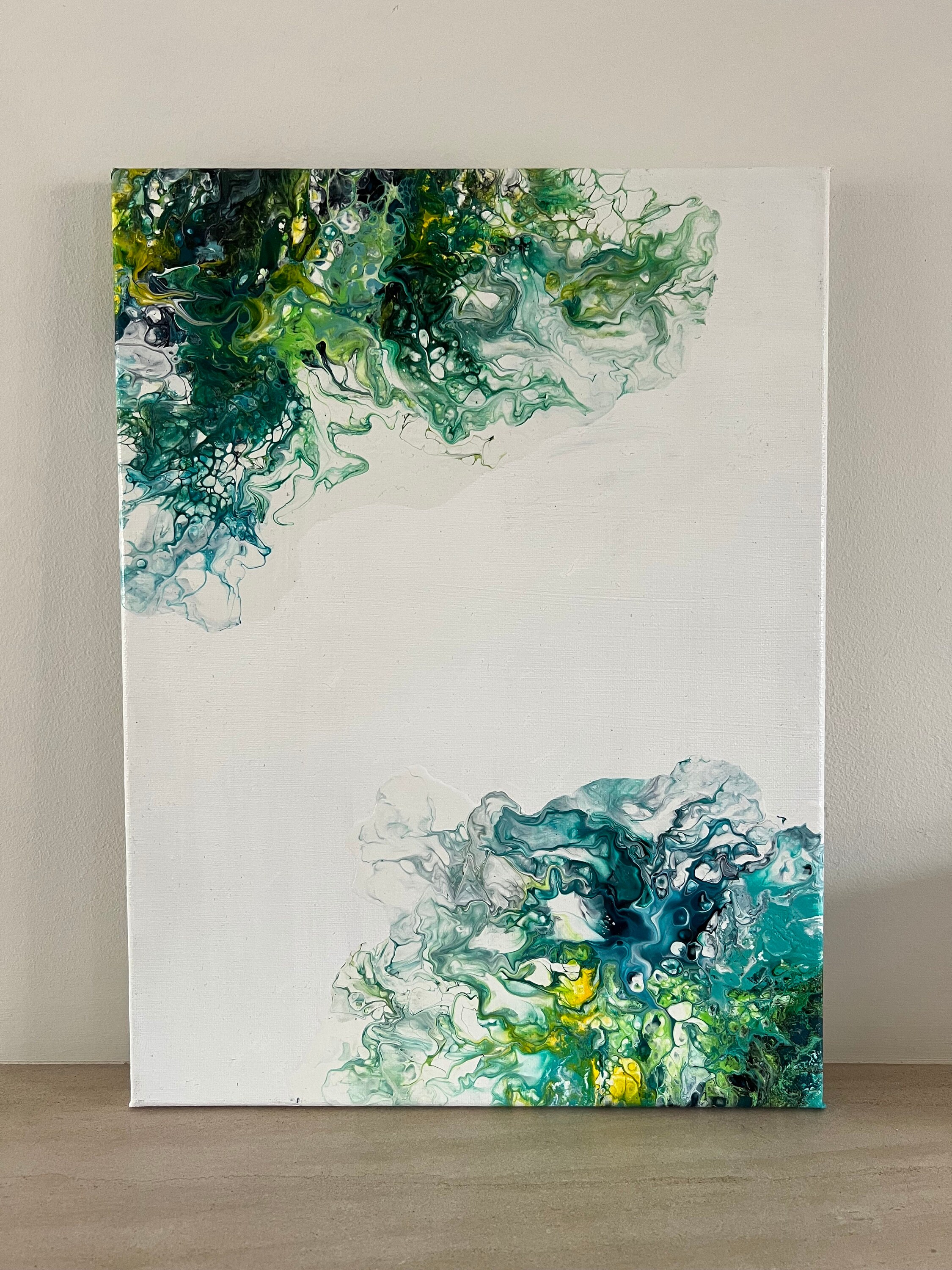 Abstract Painting Dark - Light - Etsy