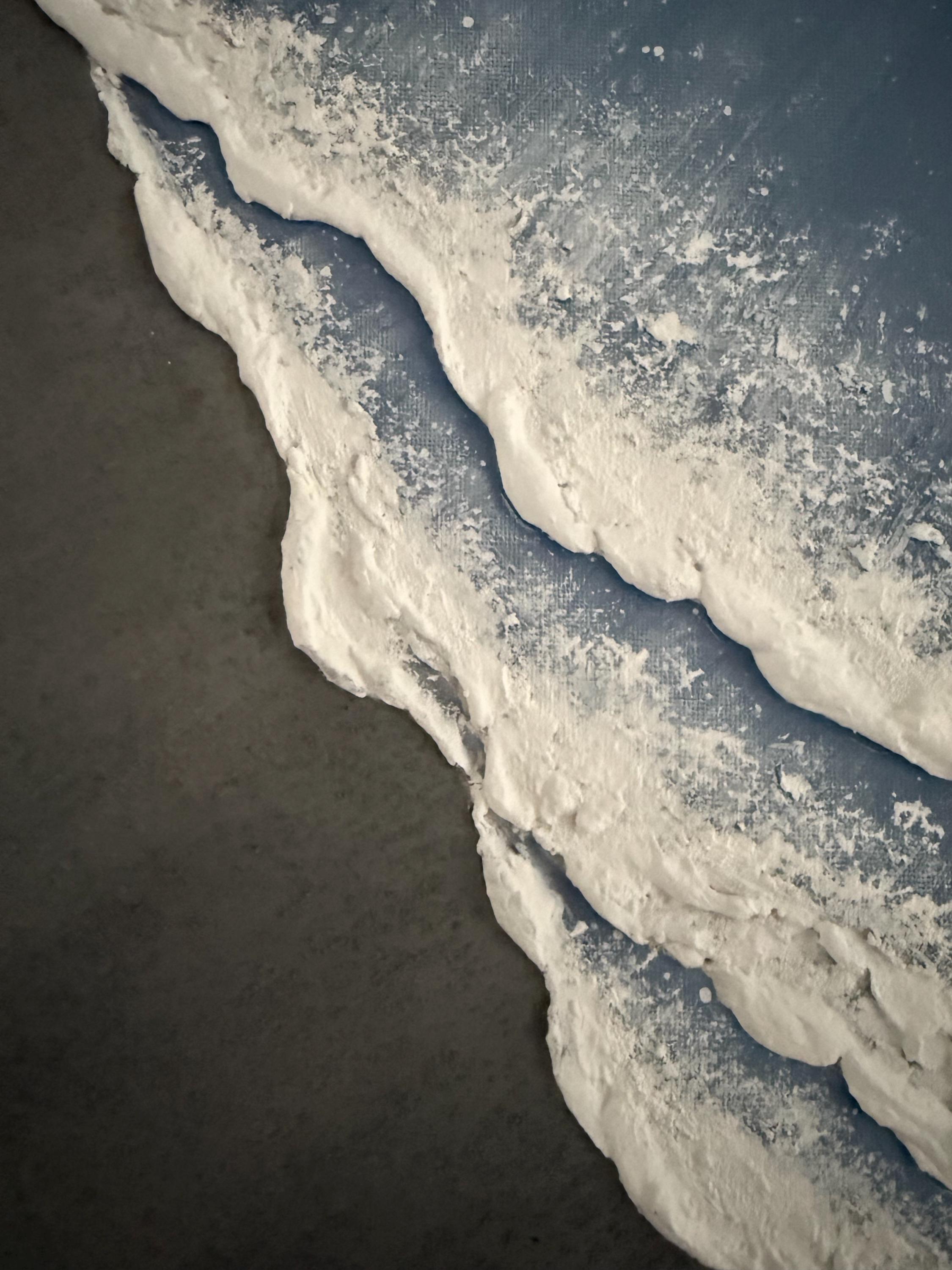 Mini Beach Waves - Textured Acrylic Painting - Etsy